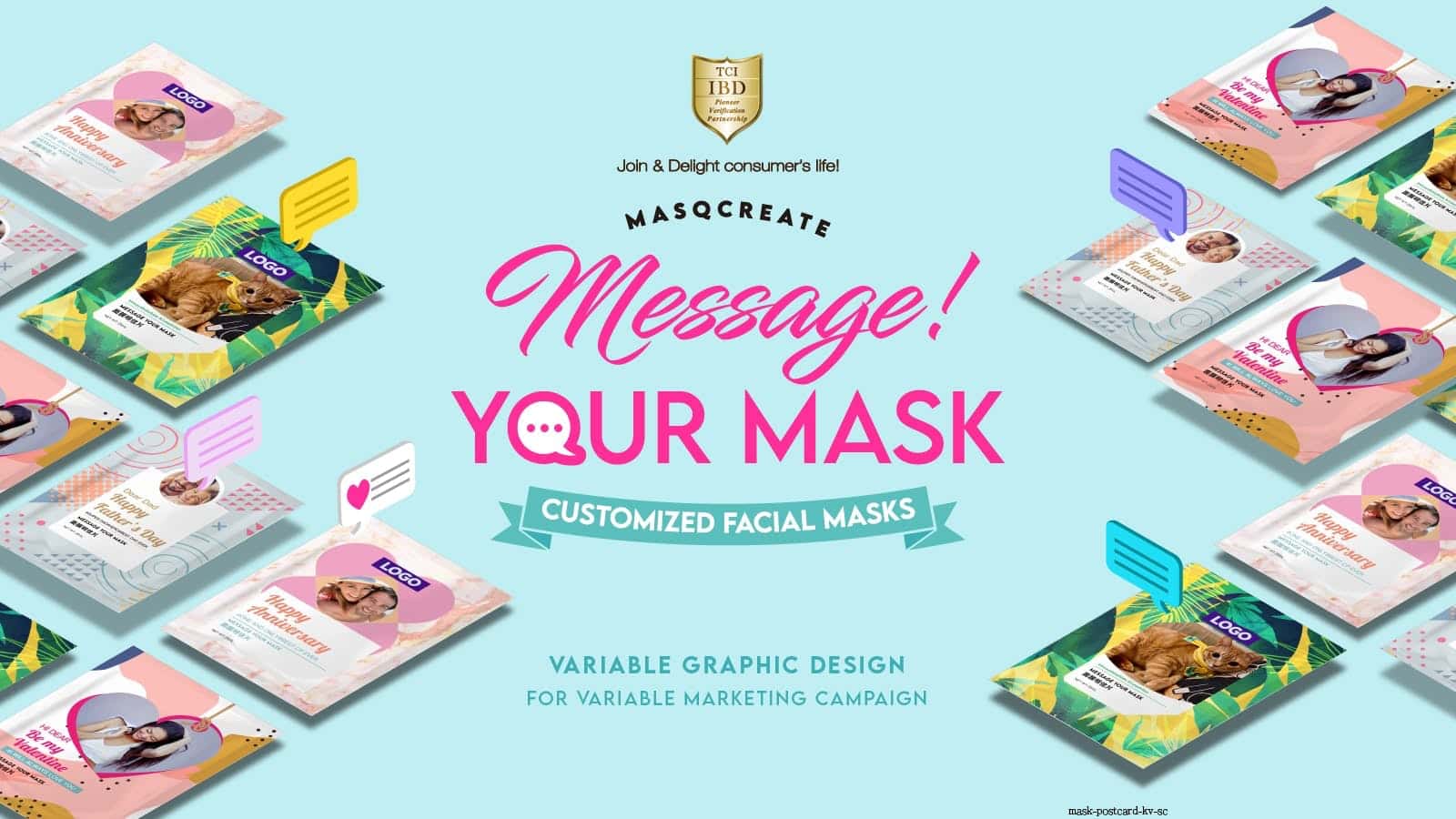 Message Your Mask | TCI-Private Label Supplement/Skincare Manufacturer