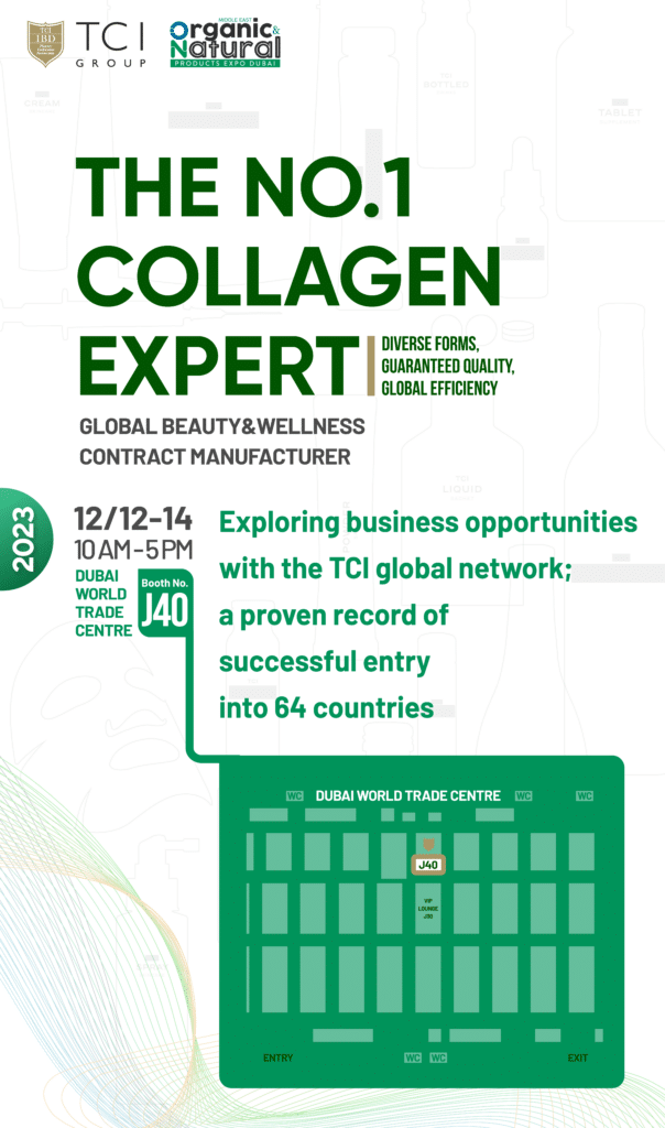 Dubai Organic & Natural Products Expo | TCI-Private Label Supplement/Skincare Manufacturer